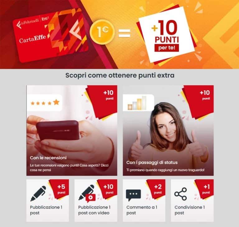 CartaEffe Feltrinelli e IBS: come farla, vantaggi e codici sconto ...