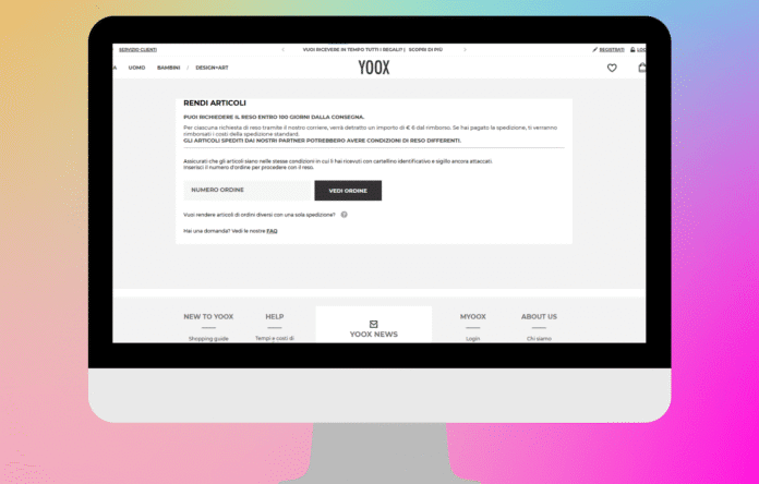 Come fare un reso Yoox: guida completa, costi e rimborso
