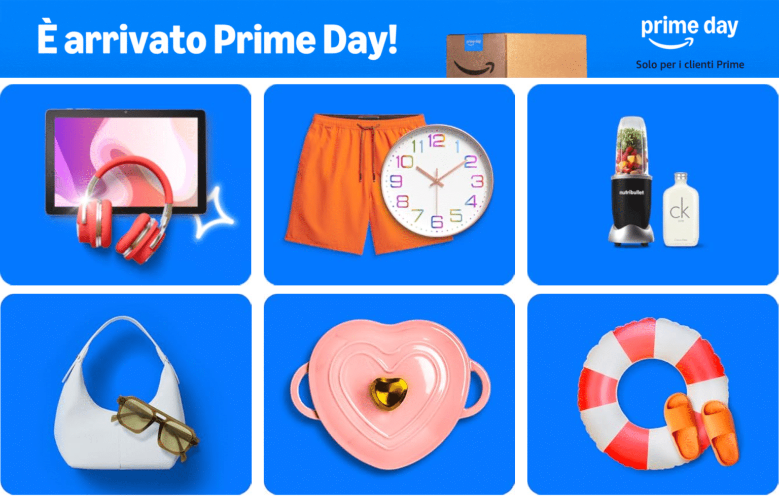 Oggi inizia il Prime Day Amazon: offerte e codici sconto attivi
