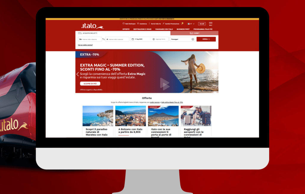 Offerte Italo Treno 2026: viaggiare risparmiando è possibile