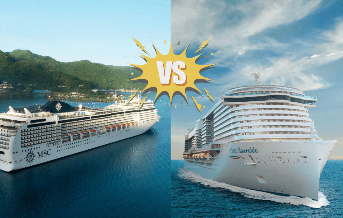MSC o Costa Crociere: quale conviene nel 2026